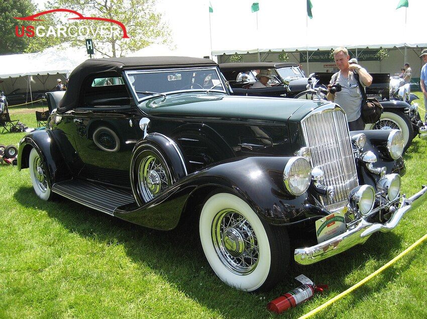 Pierce-Arrow car cover: keeping paint, leather and interior wood intact ...