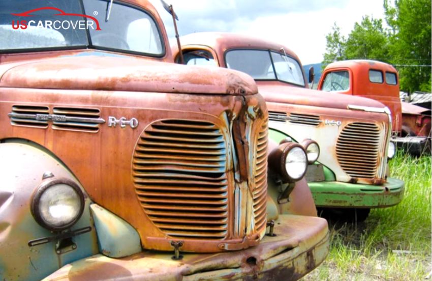 Reo car cover: a protective coat for Reo collector cars stored long term