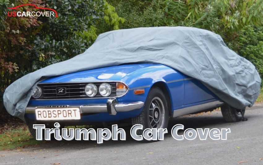 Triumph car cover